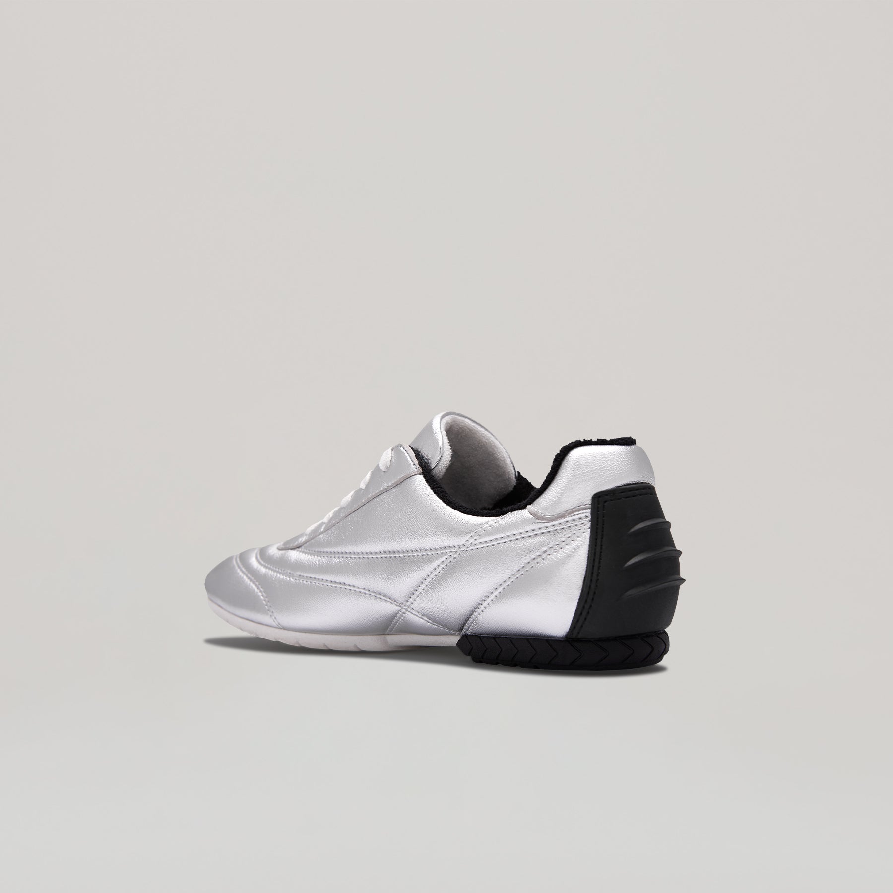 both - TYRES GLIDER SNEAKER-SILVER/BLACK – both paris